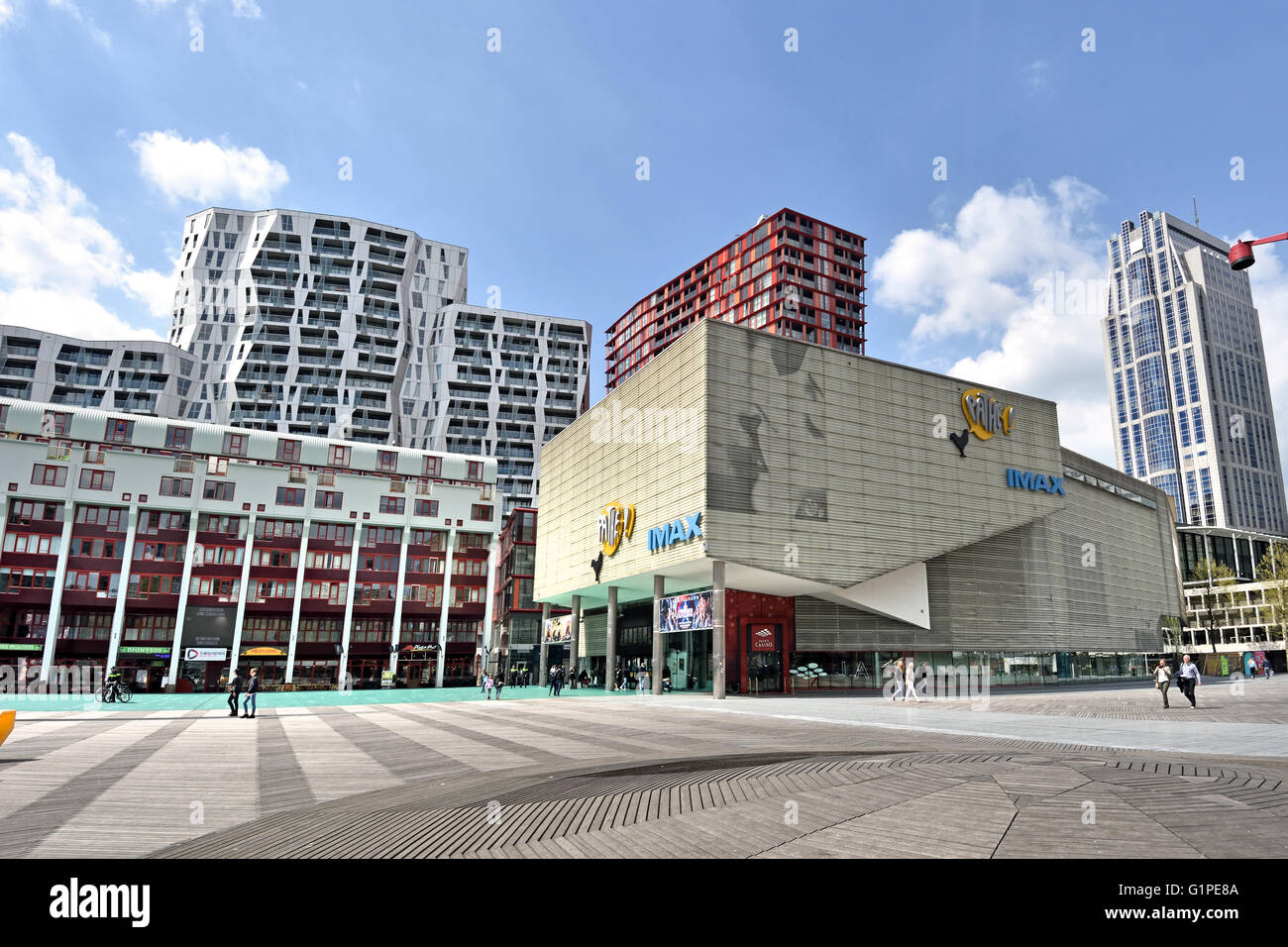iMax Pathe Cinema Theater Square ( Schouwburgplein) situated in the ...
