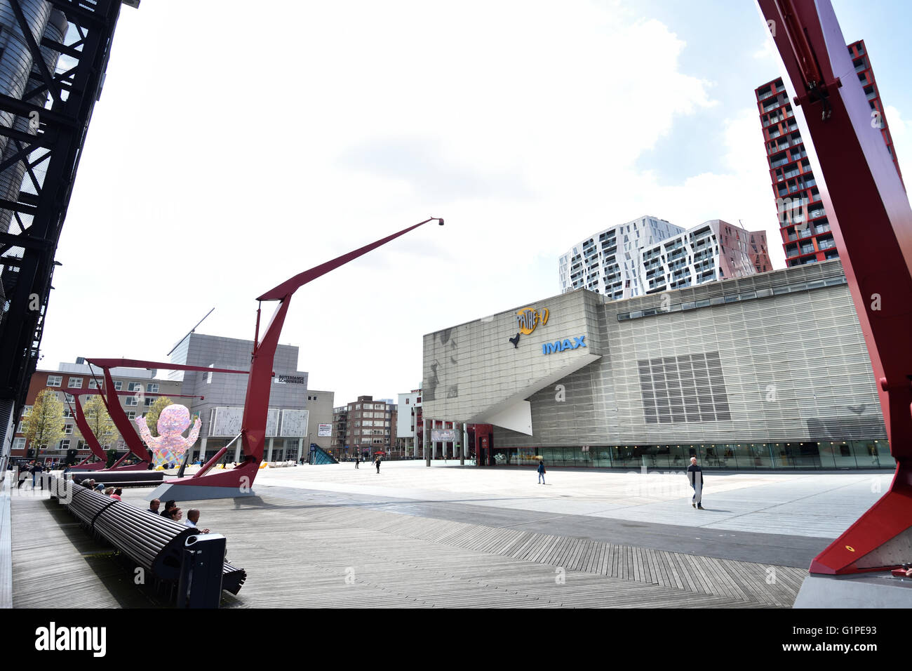 iMax Pathe Cinema Theater Square ( Schouwburgplein) situated in the ...