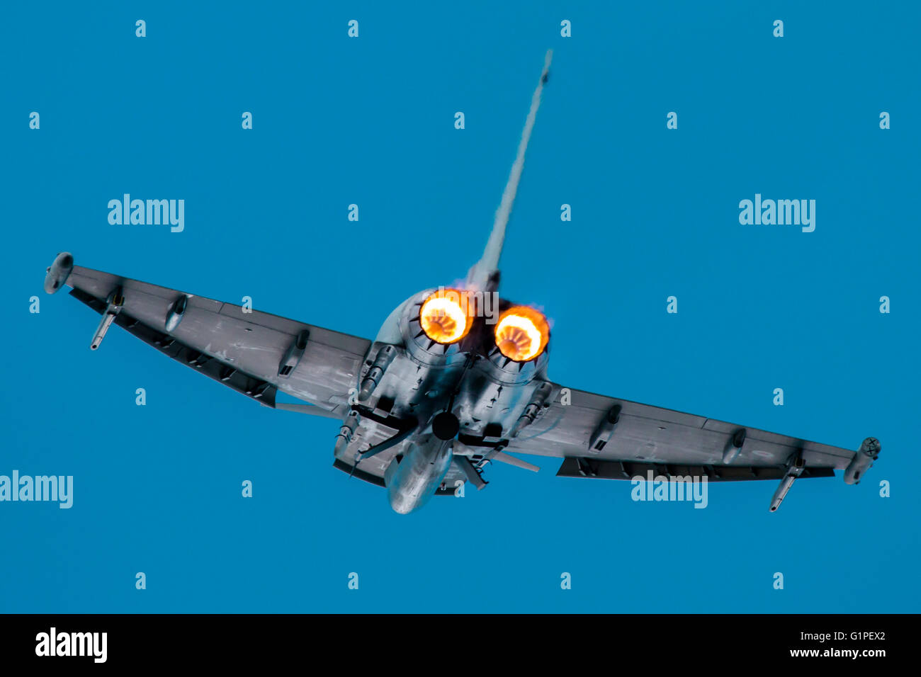 Royal Air Force Eurofighter Typhoon display Stock Photo - Alamy