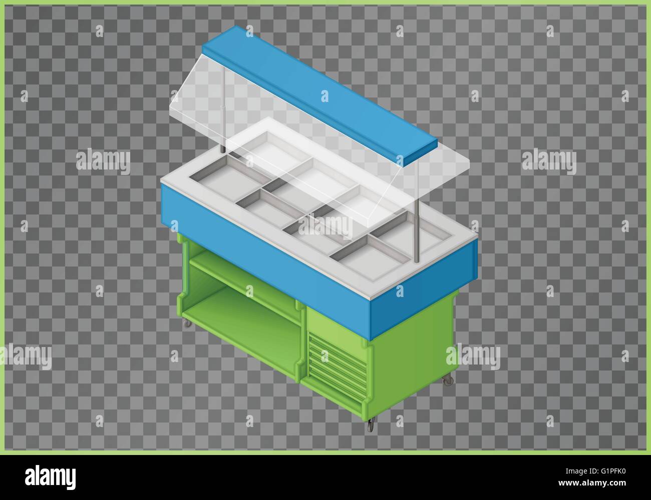 Counter flat vector stance 3d Stock Vector Image & Art - Alamy