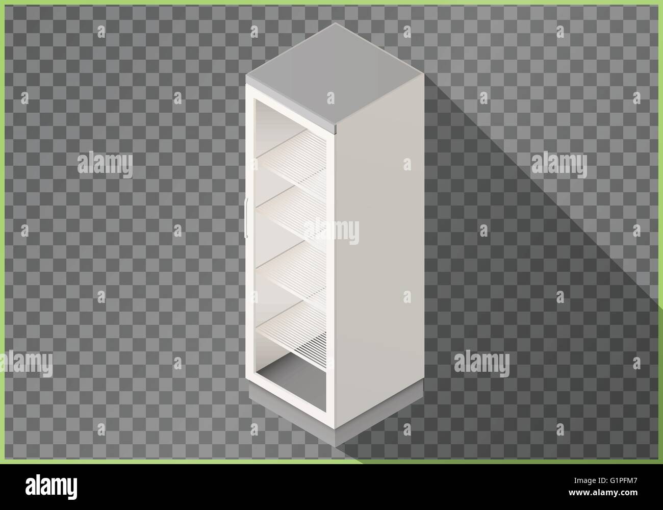 Refrigerator flat isometric fridge 3d Stock Vector Image & Art - Alamy