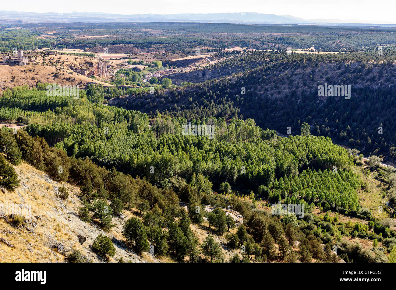 Canyon del Rio Lobos Natural Park, Ucero, Soria, Castile and Leon ...