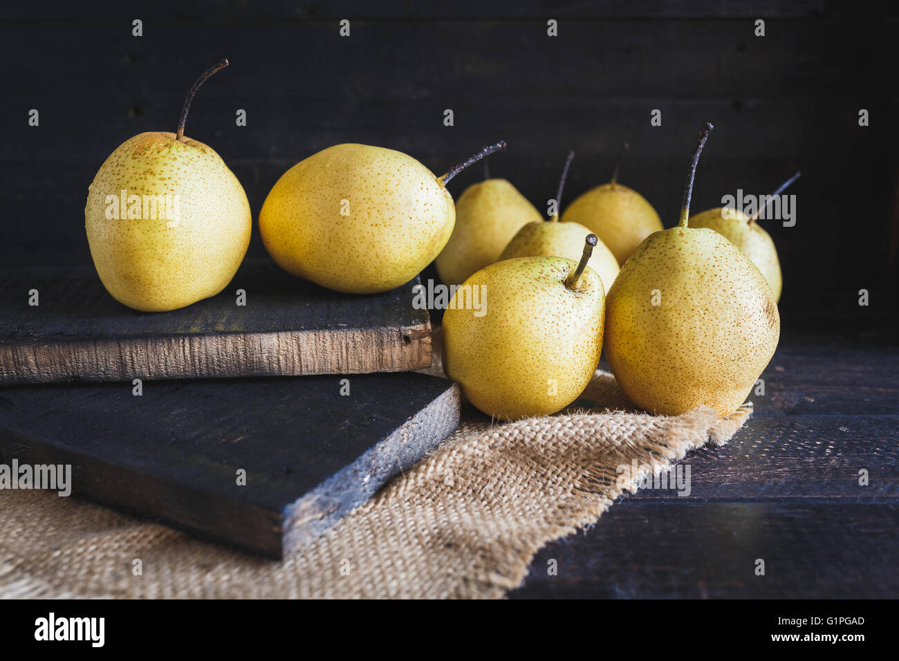 Light yellow pears hi-res stock photography and images - Alamy