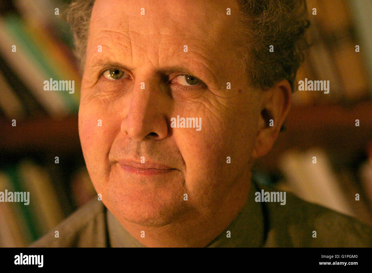 Novelist and musician alexander mccall smith Stock Photo - Alamy