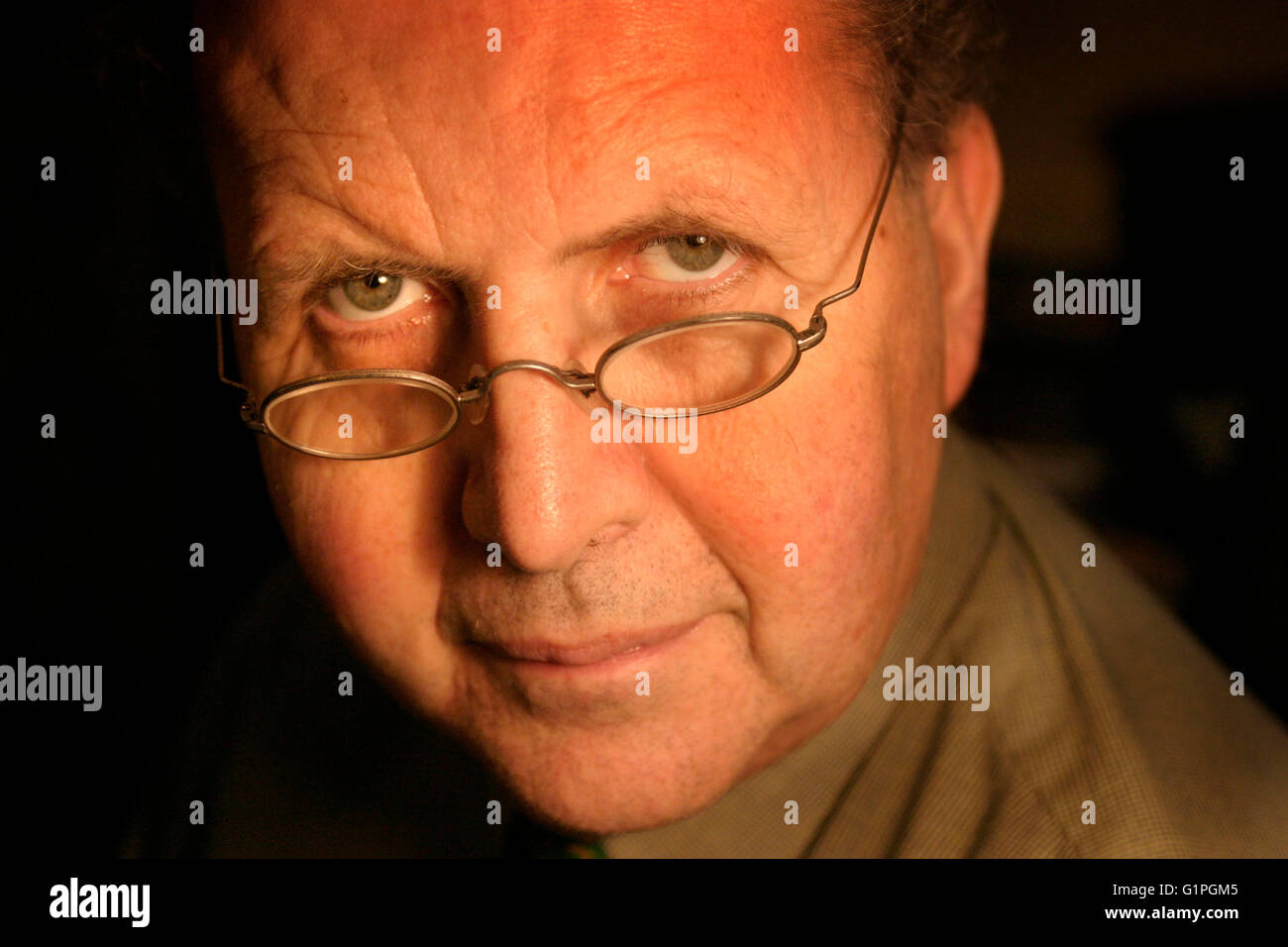 Novelist and musician alexander mccall smith Stock Photo - Alamy