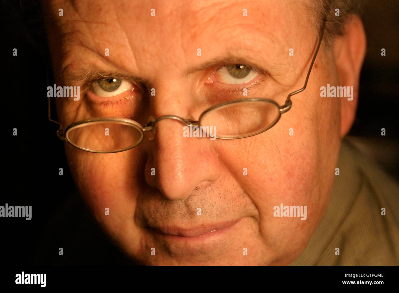 Novelist and musician alexander mccall smith Stock Photo - Alamy