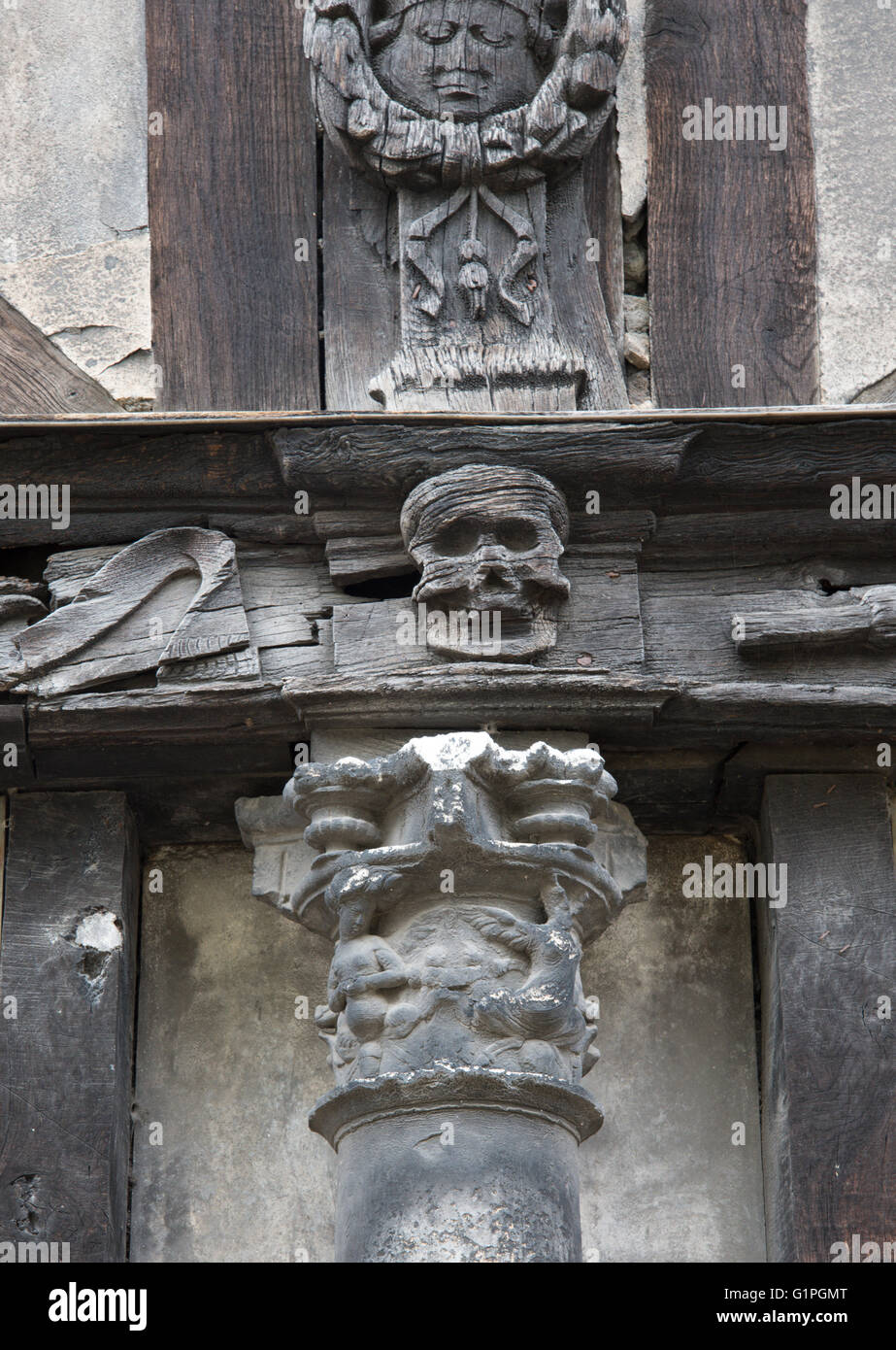 Saint maclou cemetery hi-res stock photography and images - Alamy