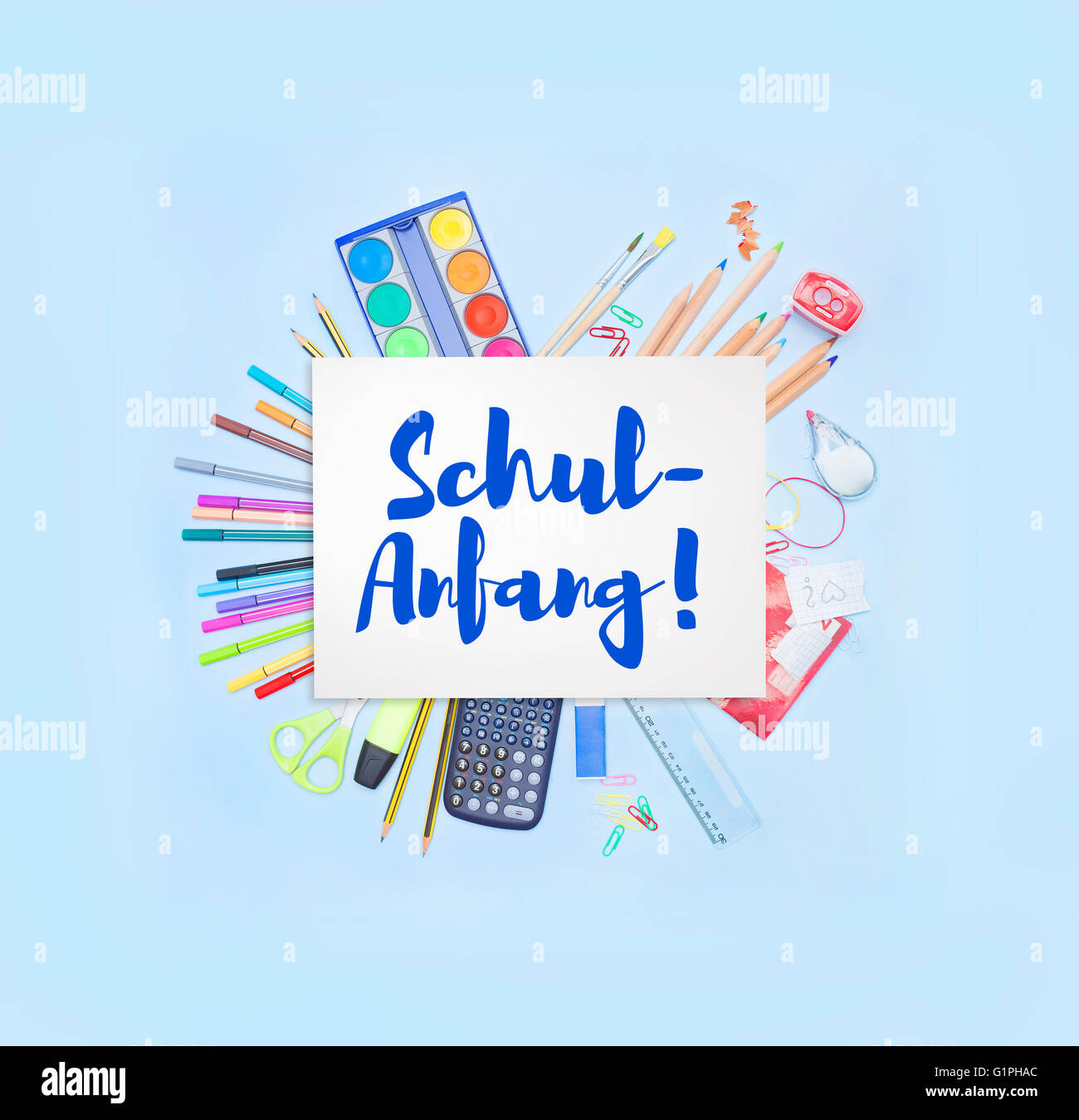Back to school in german Stock Photo - Alamy