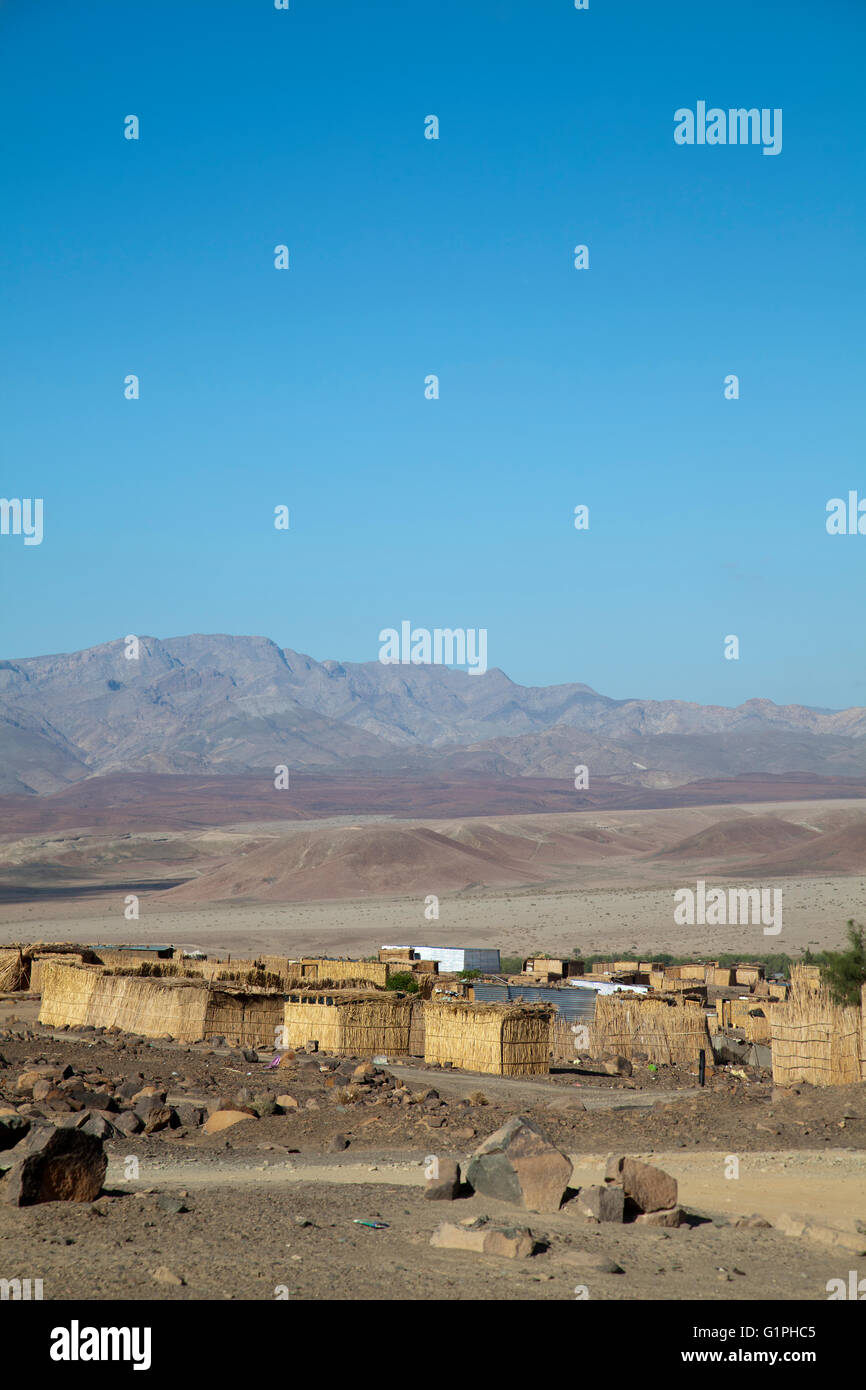 Auusenkehr Settlement Huts in Aussenkehr - Namibia Stock Photo - Alamy