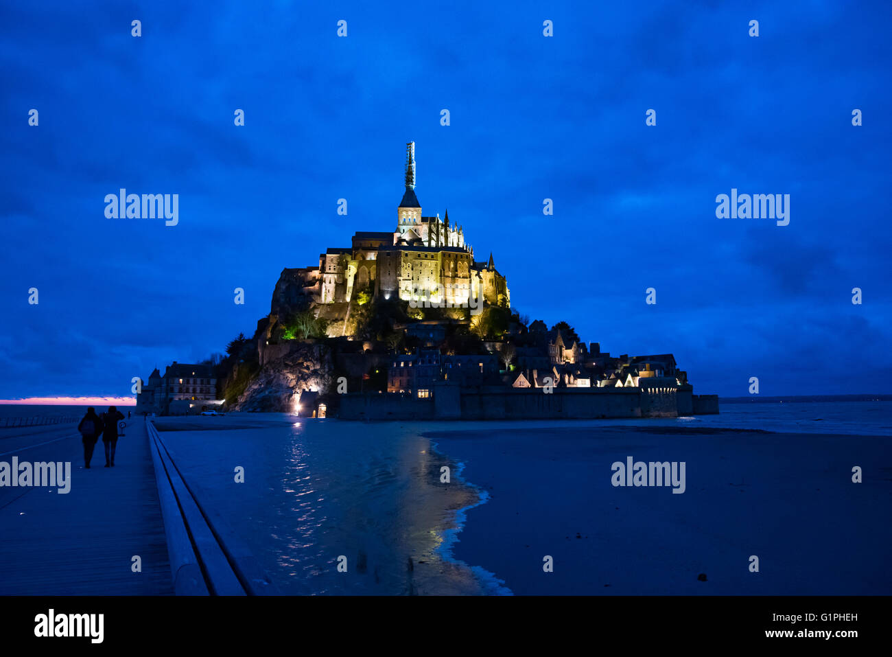 Mont Saint Michel St Michael's Mount, Normandy, France Stock Photo - Alamy