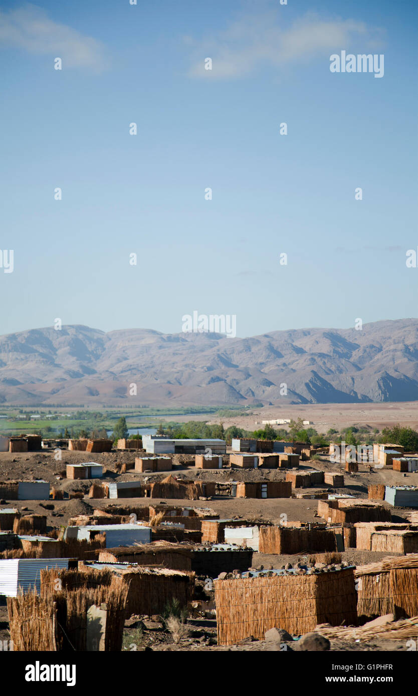 Aussenkehr Settlement Huts in Aussenkehr - Namibia Stock Photo - Alamy