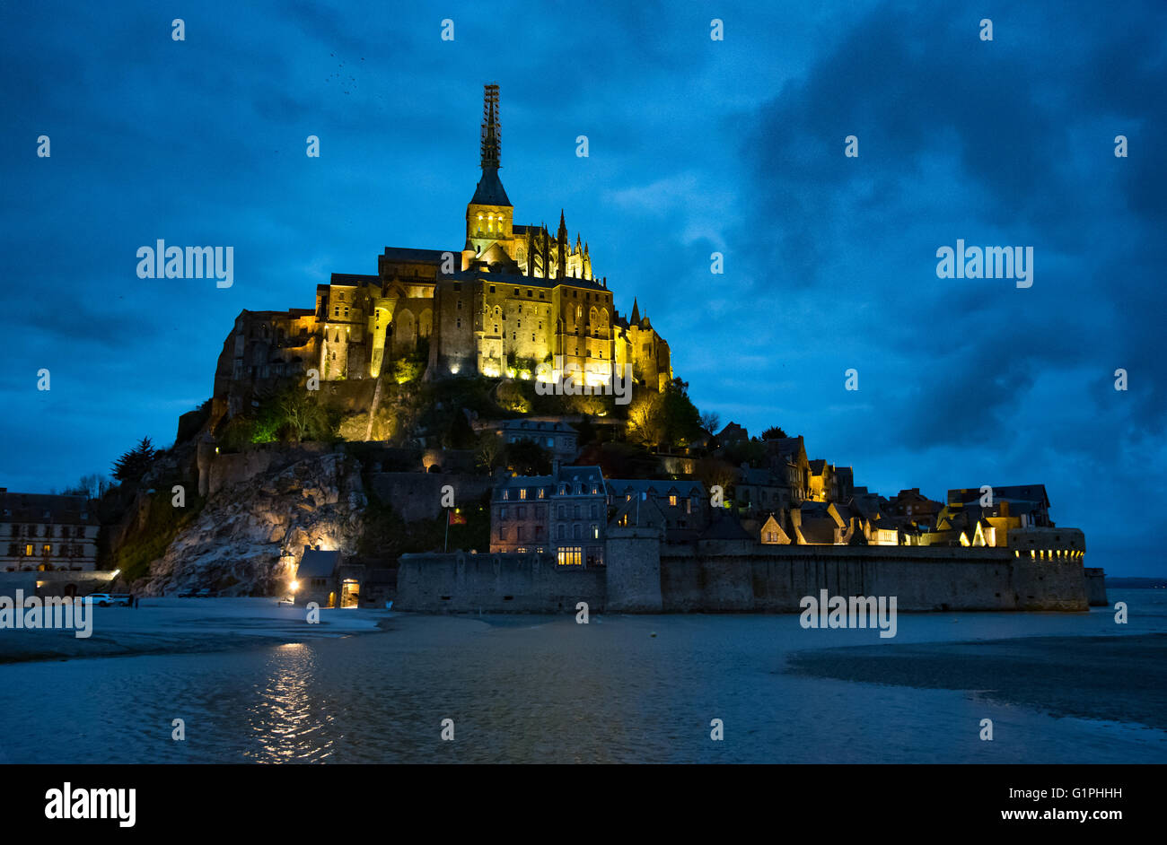 Mont Saint Michel St Michael's Mount, Normandy, France Stock Photo - Alamy