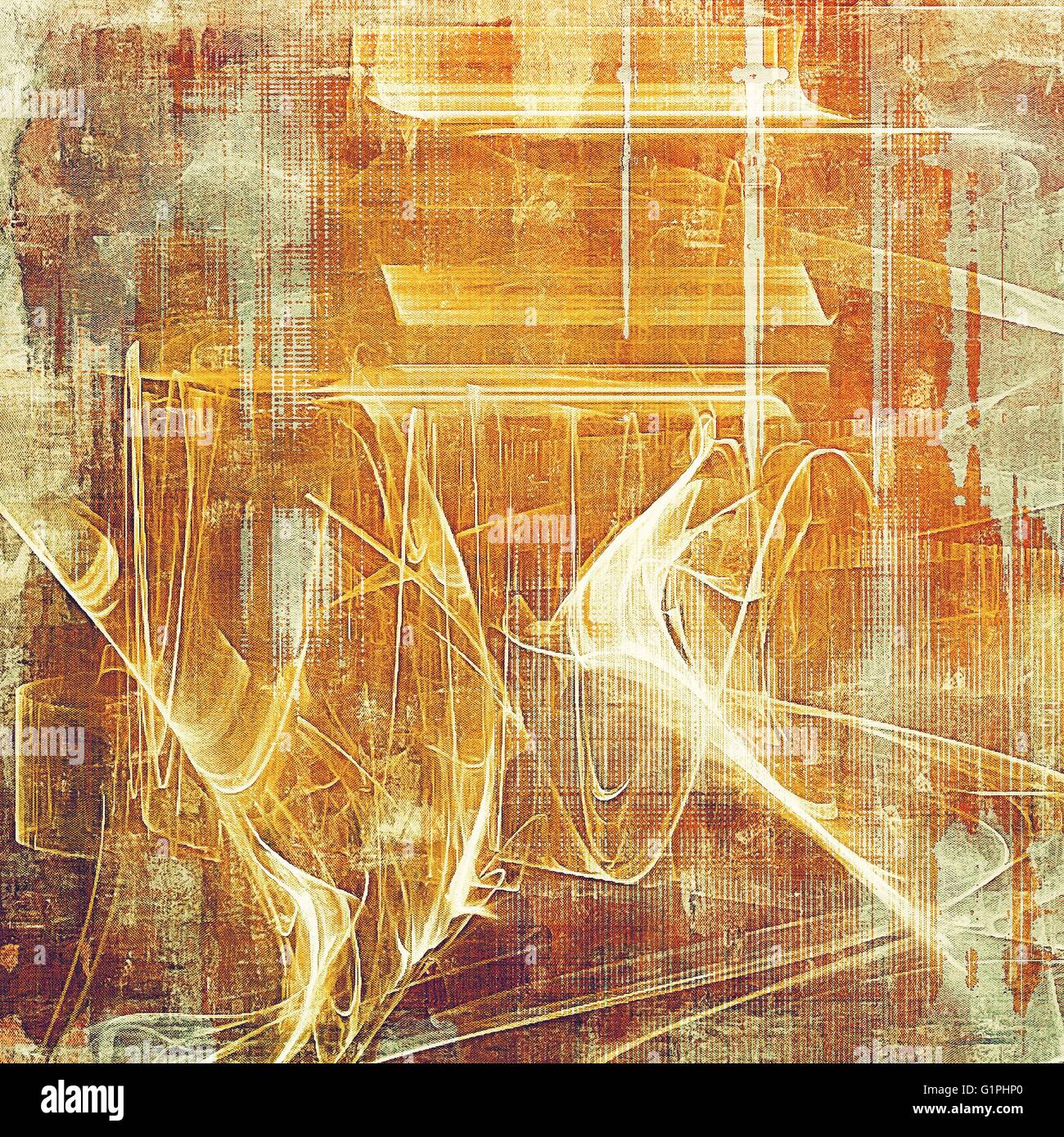 Old school background or texture with vintage style grunge elements and ...