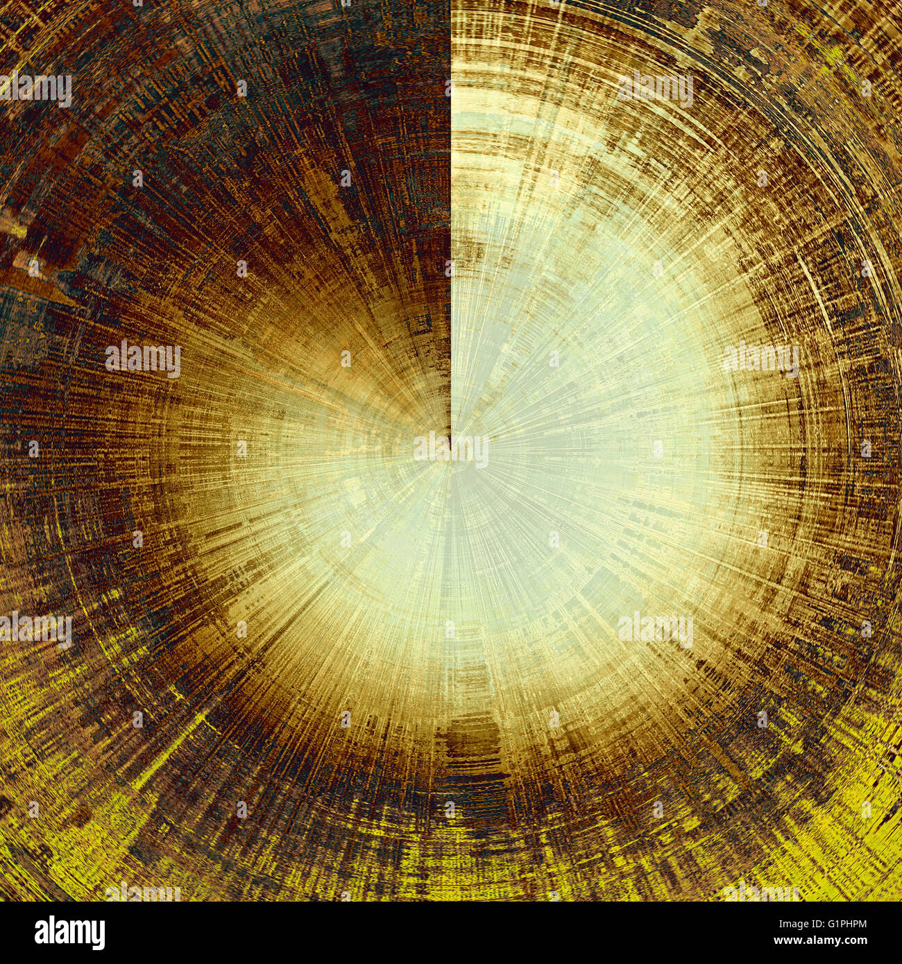 Spherical ancient textured background or shabby backdrop. With ...