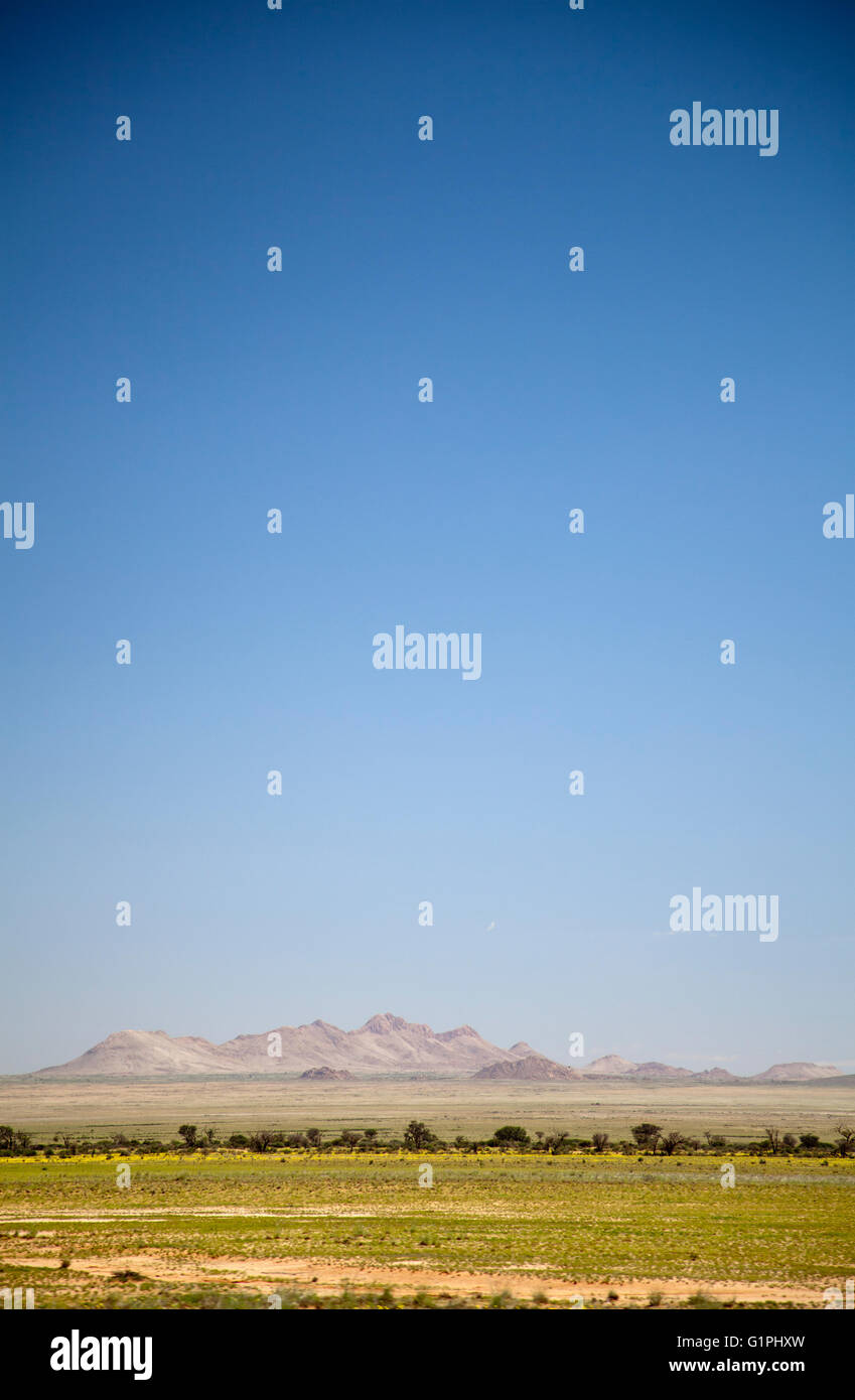 Landscape along B1 Road at Grunau in Namibia Stock Photo - Alamy