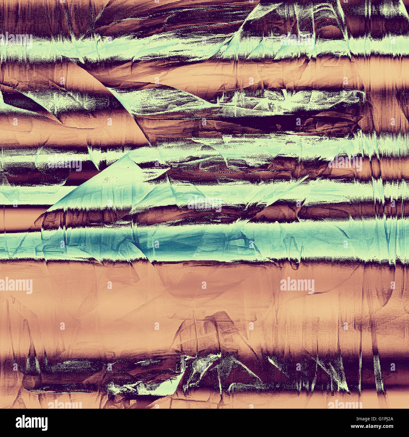 Distressed grunge texture, damaged vintage background with different ...