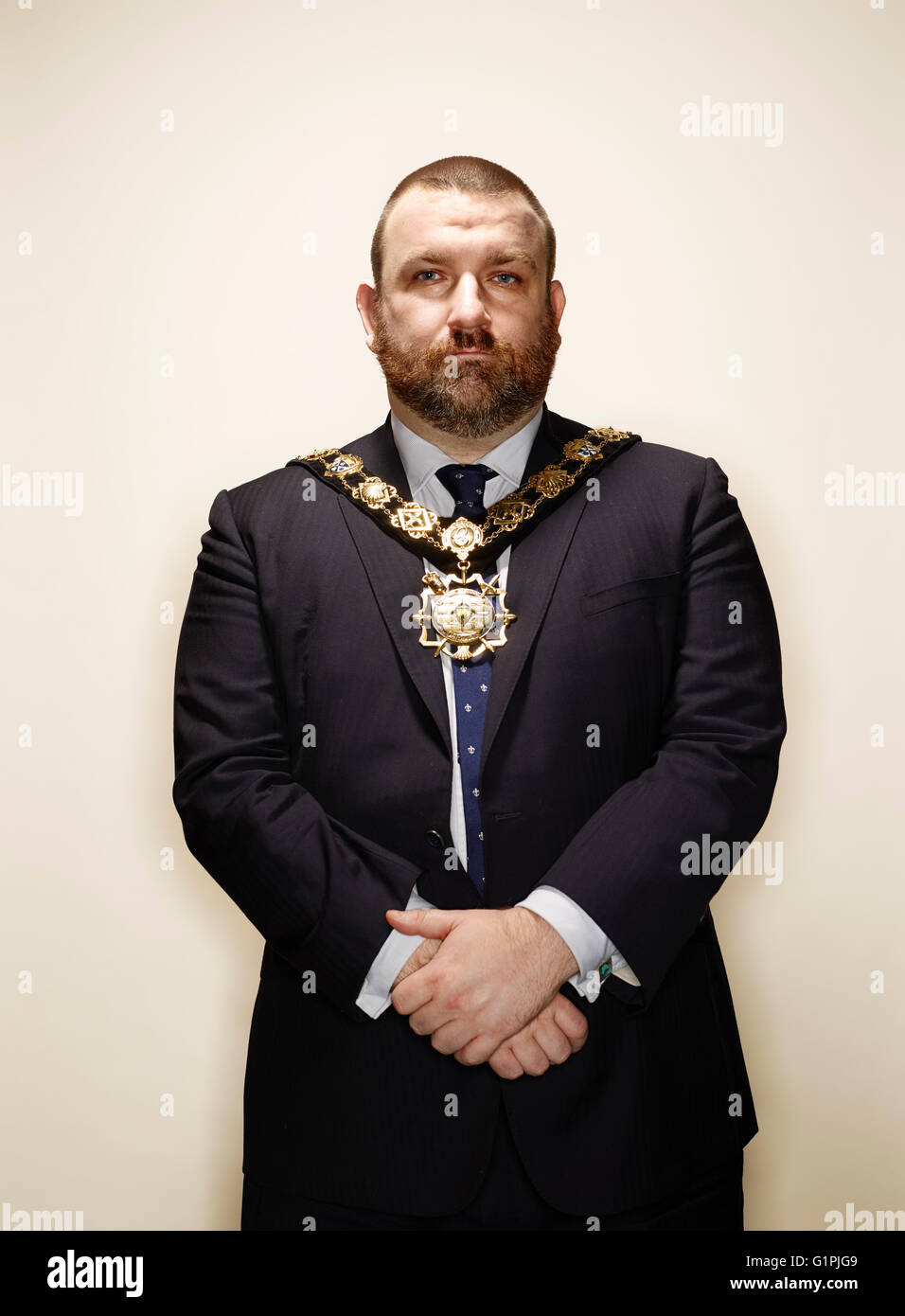 London Borough Mayors Stock Photo - Alamy