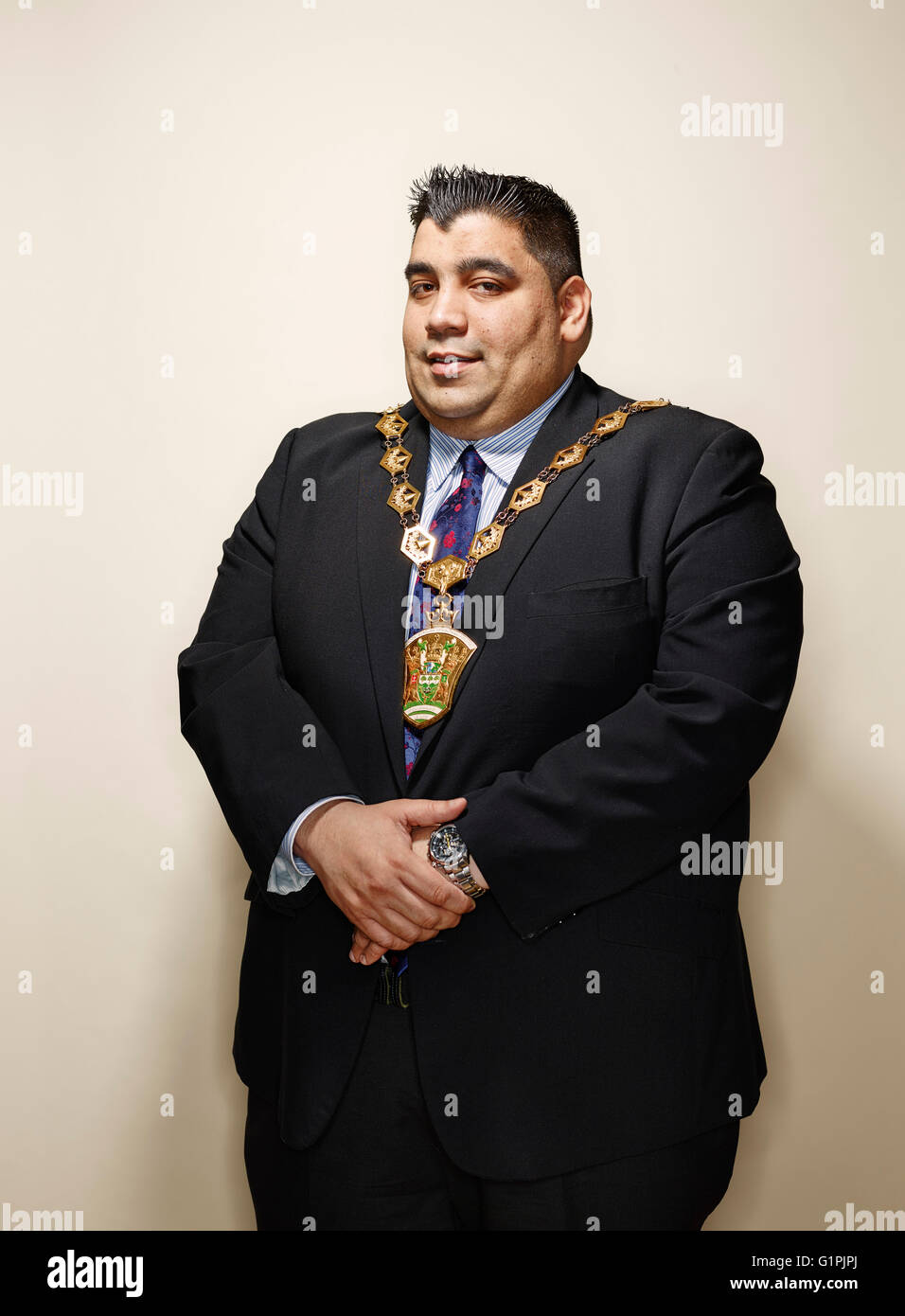 London Borough Mayors Stock Photo - Alamy