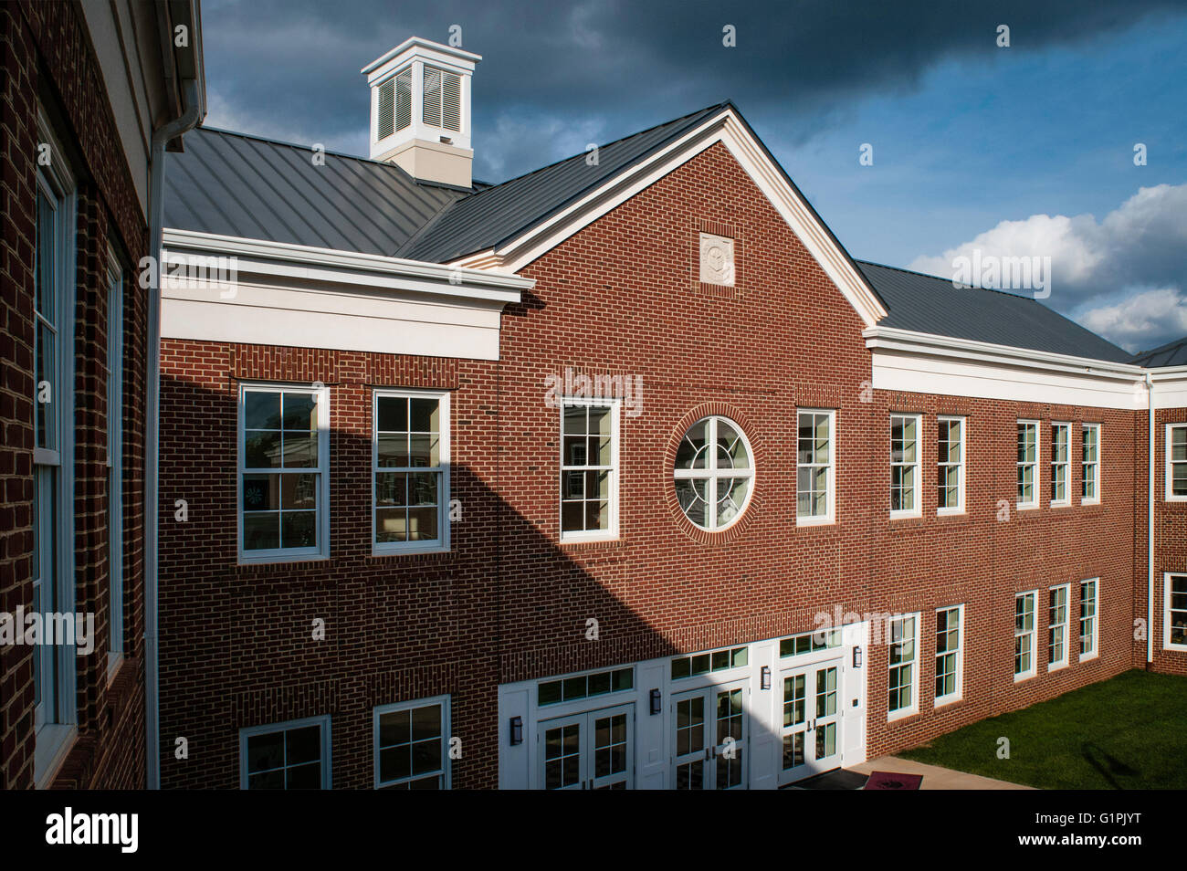 Architectural exteriors. School building Stock Photo - Alamy