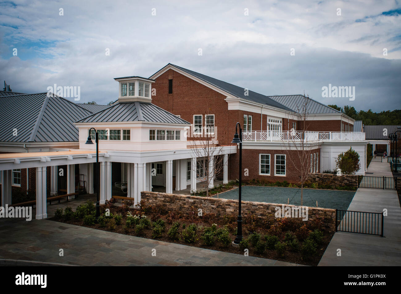 Architectural exteriors. School building Stock Photo - Alamy