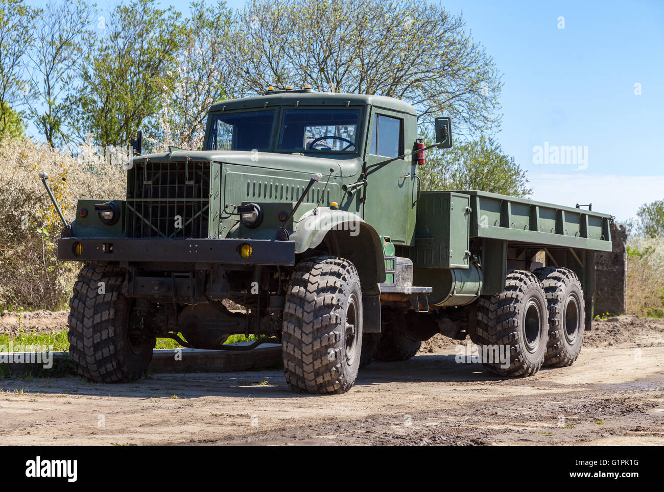 soviet military truck Stock Photo - Alamy