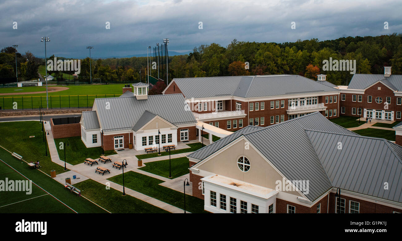 Architectural exteriors. School building Stock Photo - Alamy