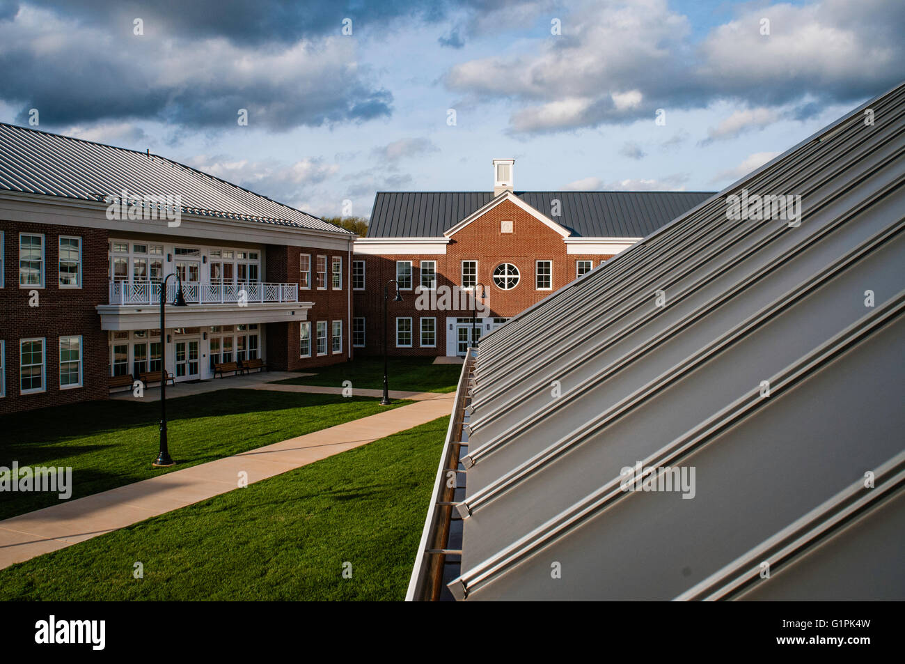 Architectural exteriors. School building Stock Photo - Alamy