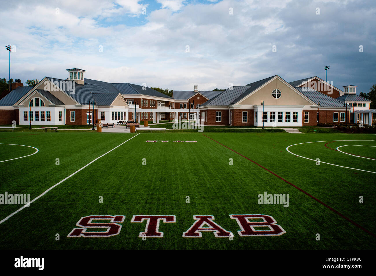Architectural exteriors. School building Stock Photo - Alamy