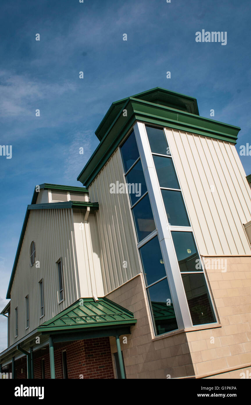 Architectural exteriors. School building Stock Photo - Alamy