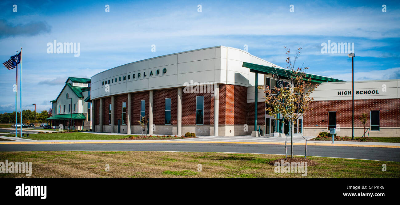 Architectural exteriors. School building Stock Photo - Alamy