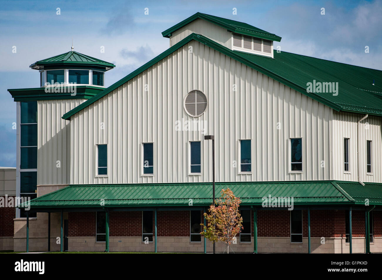 Architectural exteriors. School building Stock Photo - Alamy