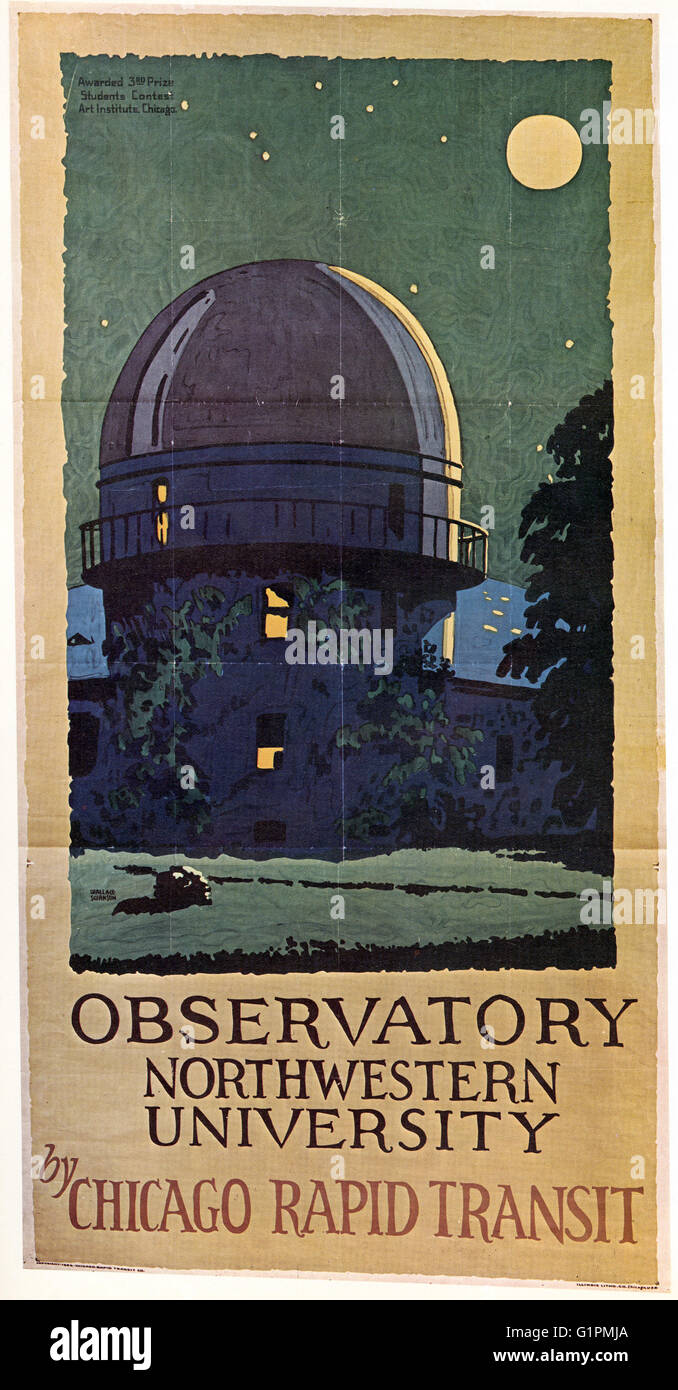 CHICAGO POSTER, 1925 Stock Photo - Alamy