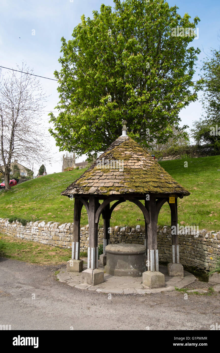 Colerne a Cotswold village near Chippenham Wiltshire England UK Stock ...