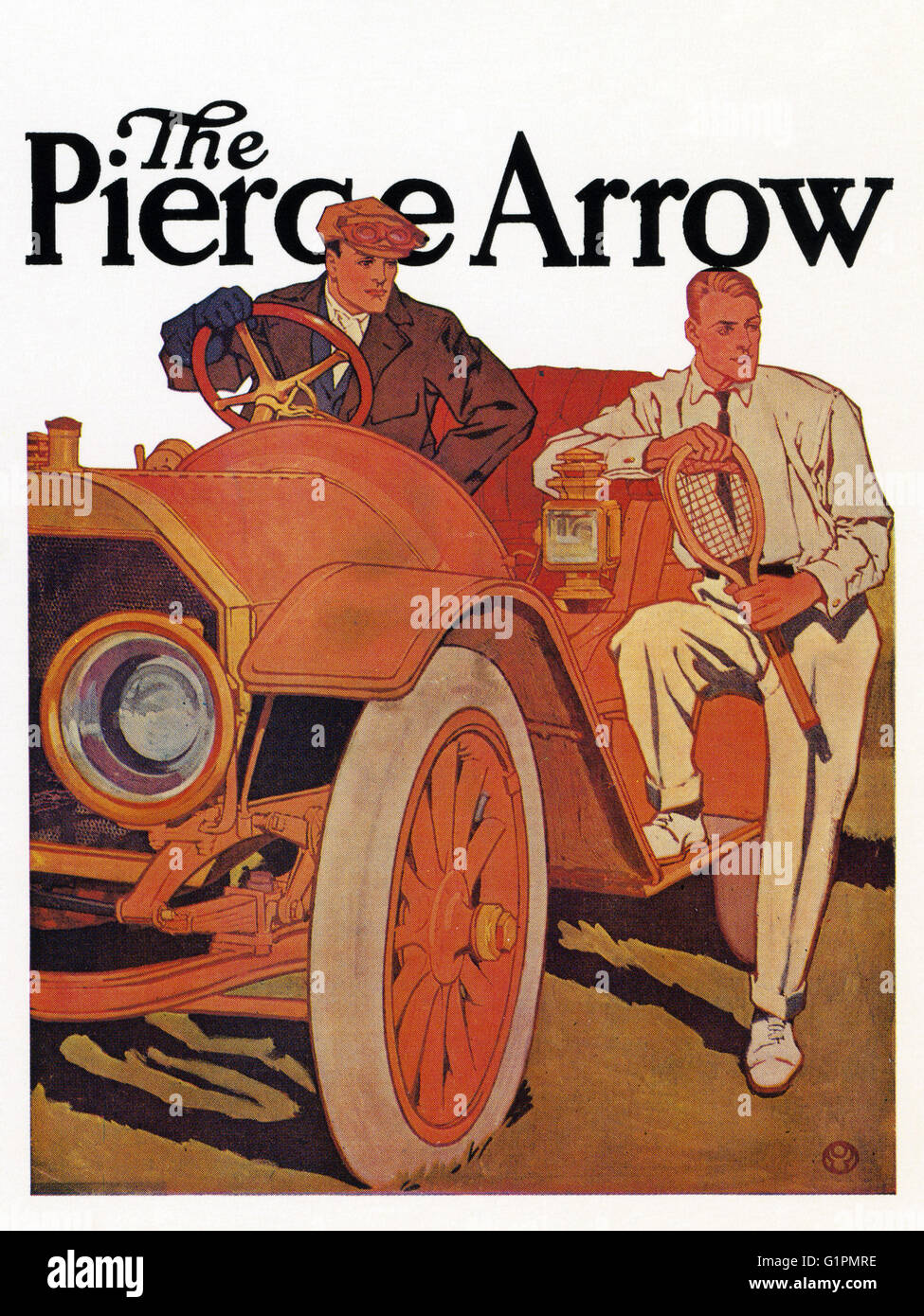 AD: PIERCE-ARROW, c1915. American advertisement for Pierce-Arrow ...