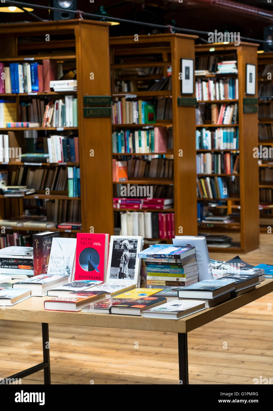Hay-on-Wye a small town famous for book shops and a literary festival ...