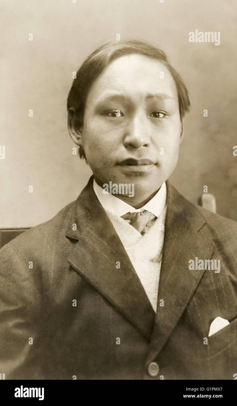 MINIK WALLACE (c1890-1918). Inuk boy, brought to New York from ...