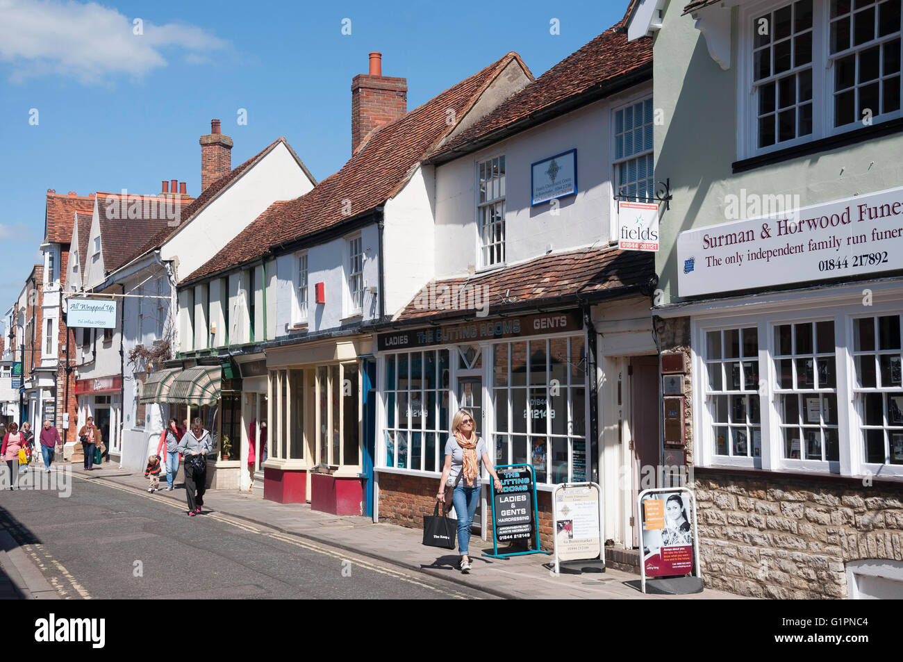 Thame market town oxfordshire england uk hi-res stock photography and ...