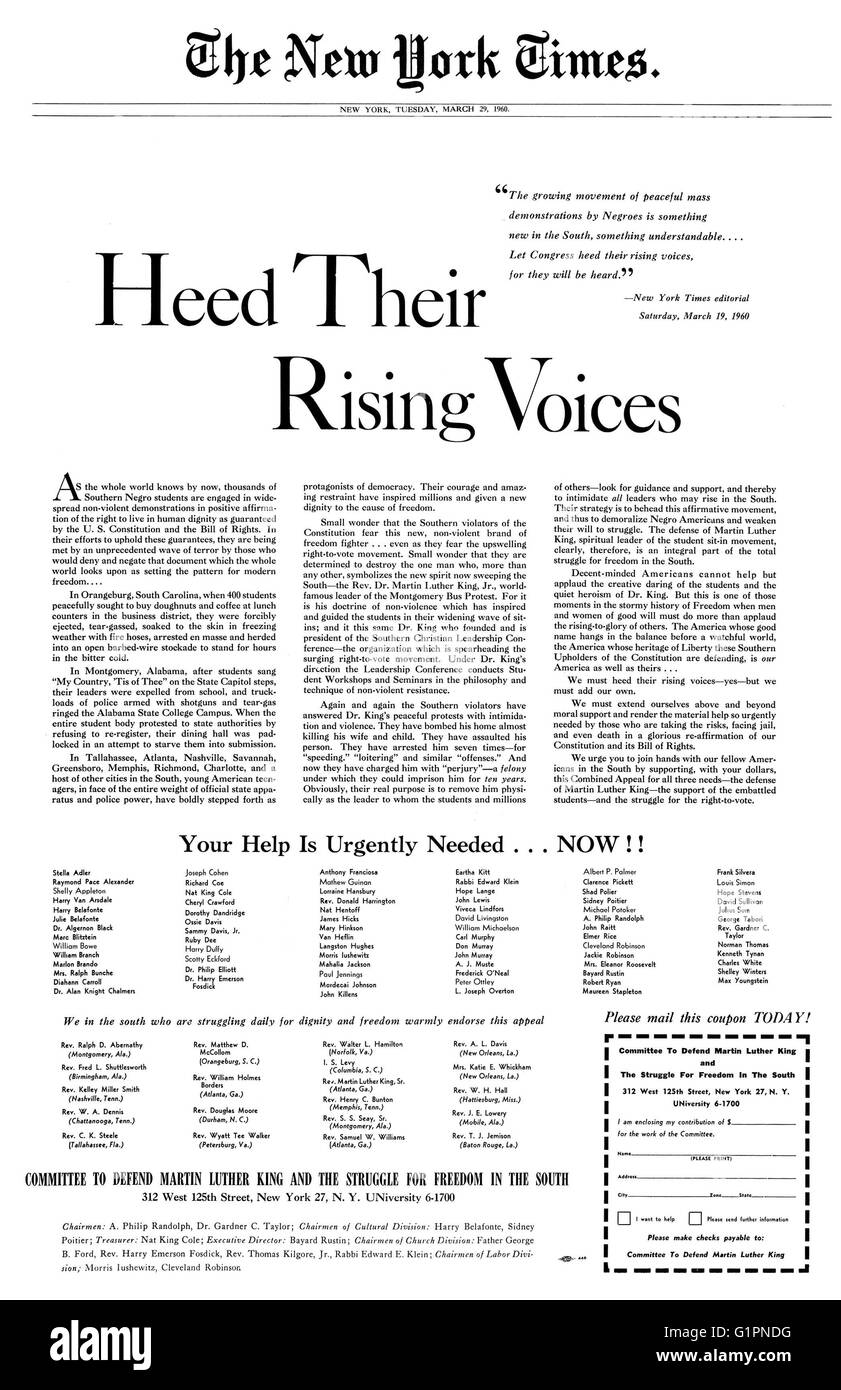 Bayard rustin and martin luther hi-res stock photography and images - Alamy