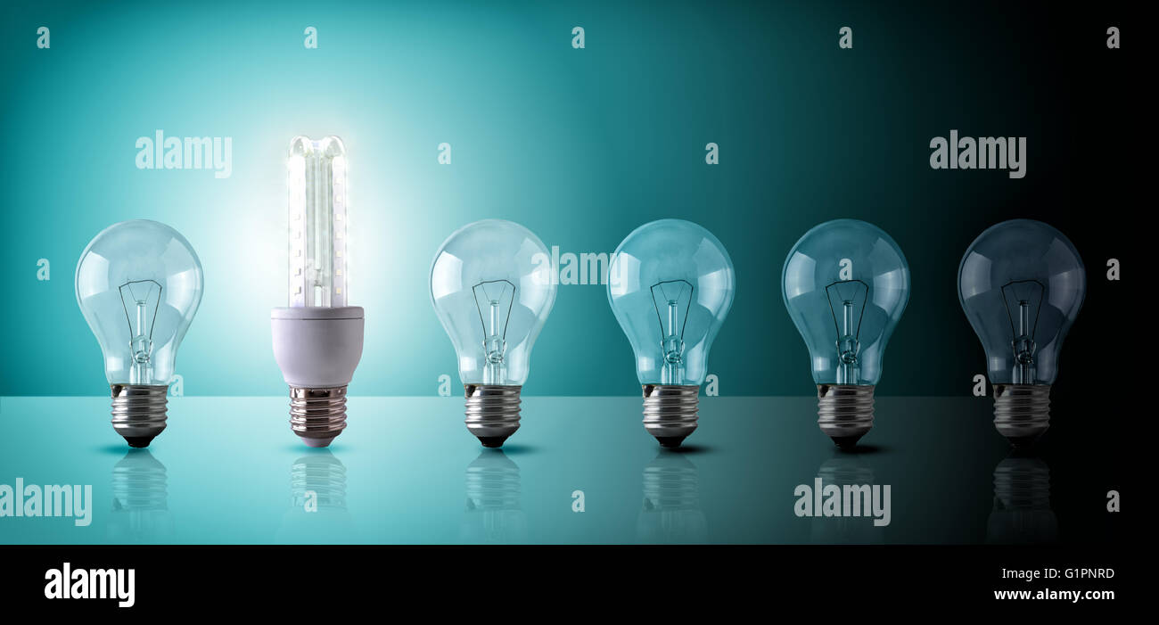 Led bulb sequence hi-res stock photography and images - Alamy