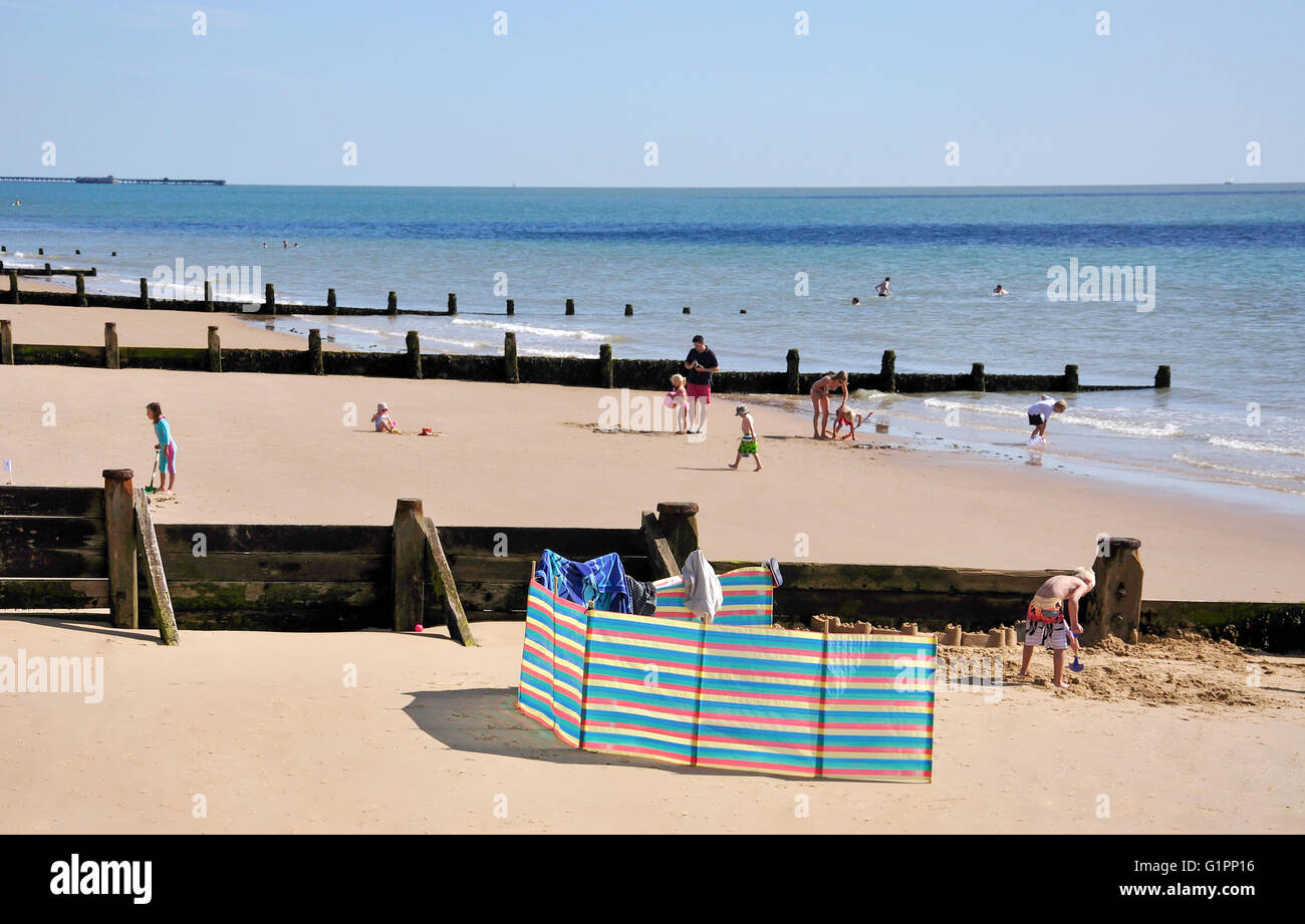 Frinton on sea beach essex High Resolution Stock Photography and Images ...