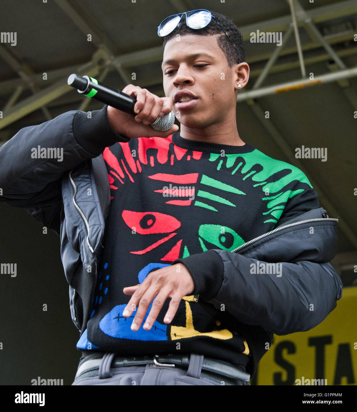 Philadelphia, PA, USA. 15th May, 2016. American Rapper Yazz The ...