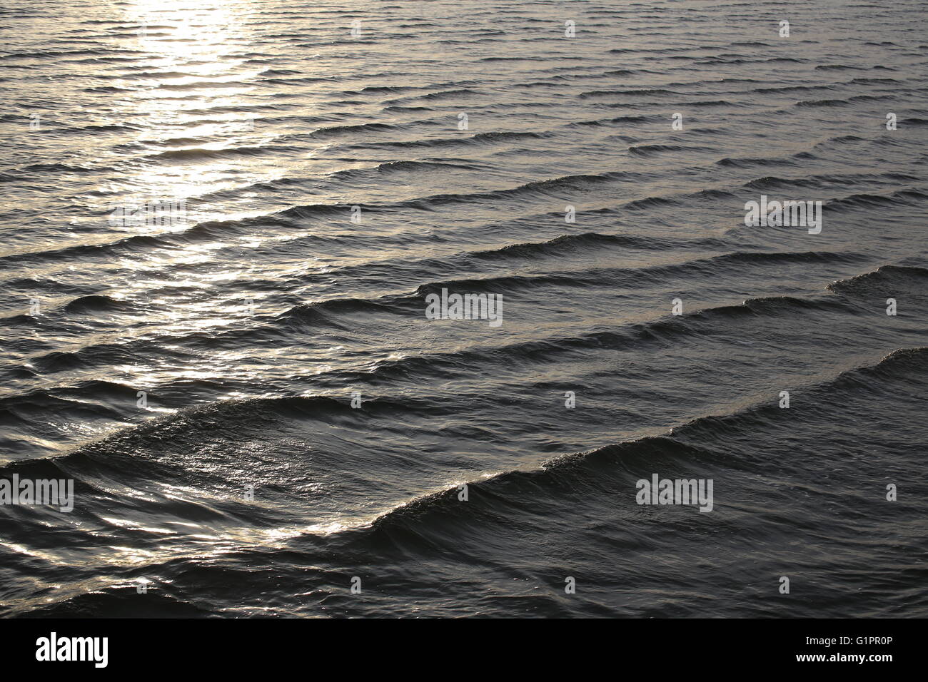 Reflections on sea sun hi-res stock photography and images - Alamy