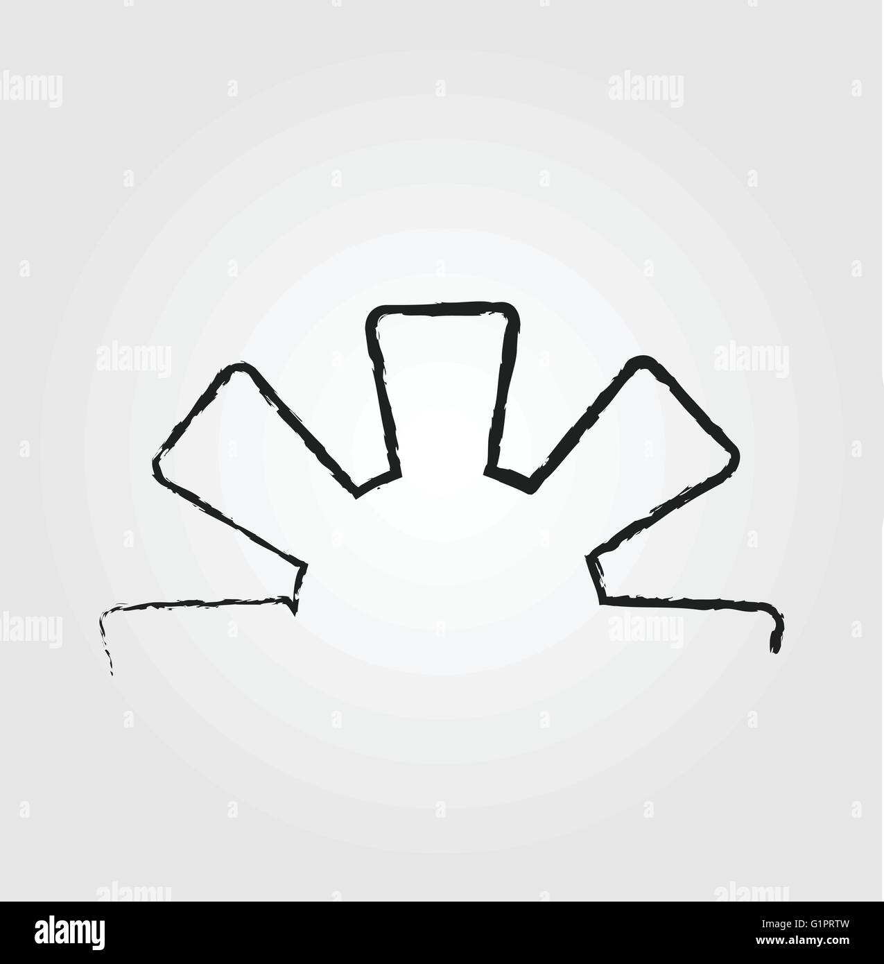 Vector symbol of a rising or a setting sun Stock Vector Image & Art - Alamy