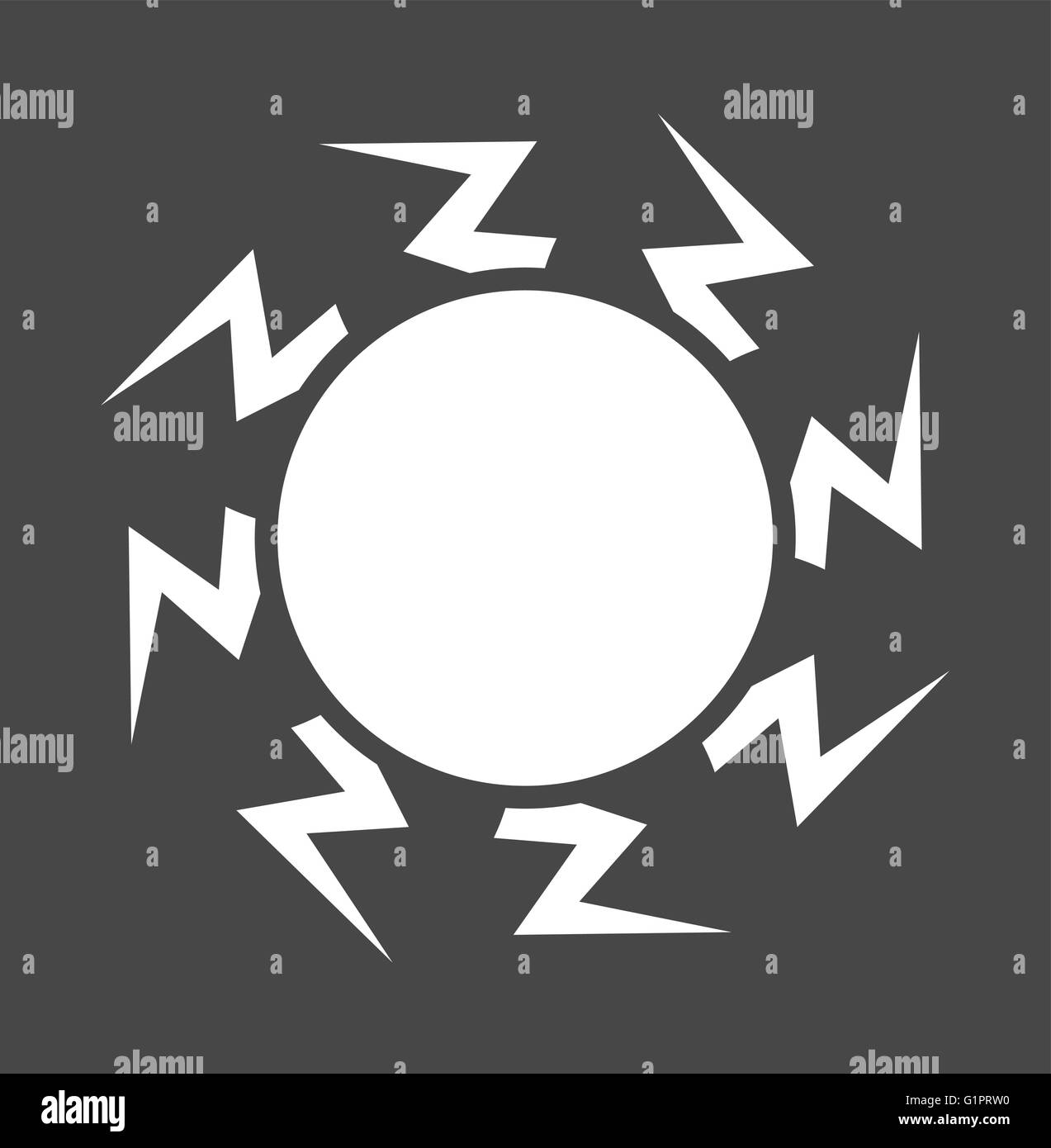 Mystic sun face symbol Black and White Stock Photos & Images - Alamy