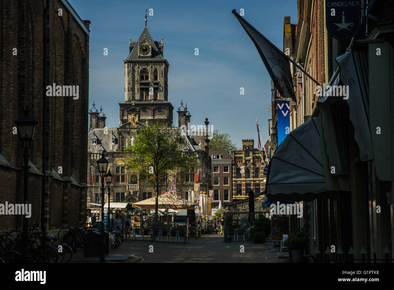 City Hall, Delft Stock Photo - Alamy