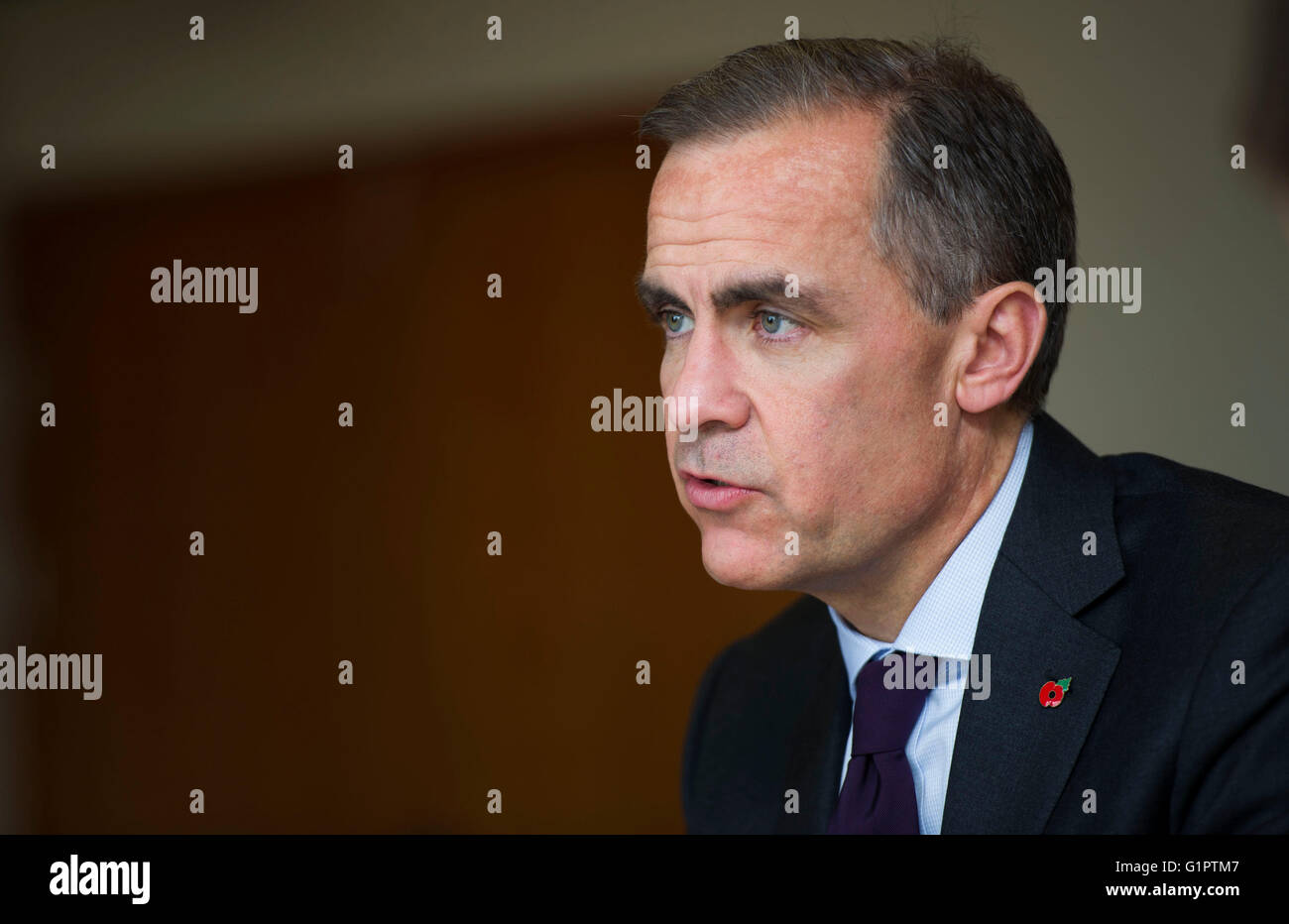 Mark Carney Governor of the Bank of England Stock Photo - Alamy