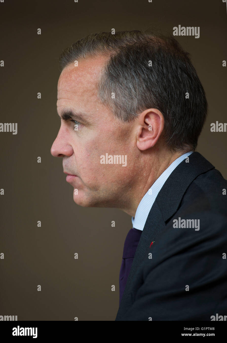 Mark Carney Governor of the Bank of England Stock Photo - Alamy