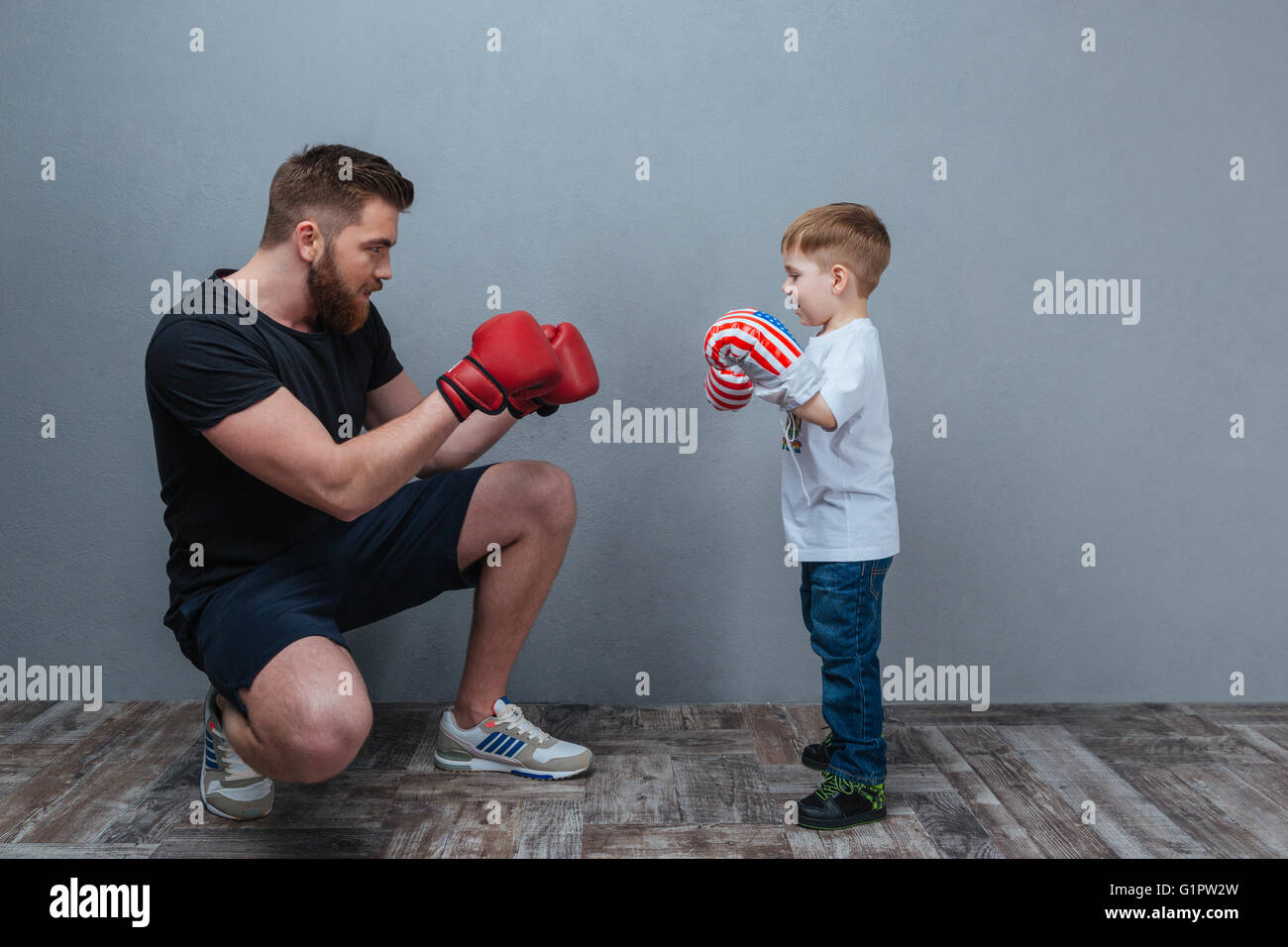 Son of boxer hi-res stock photography and images - Alamy