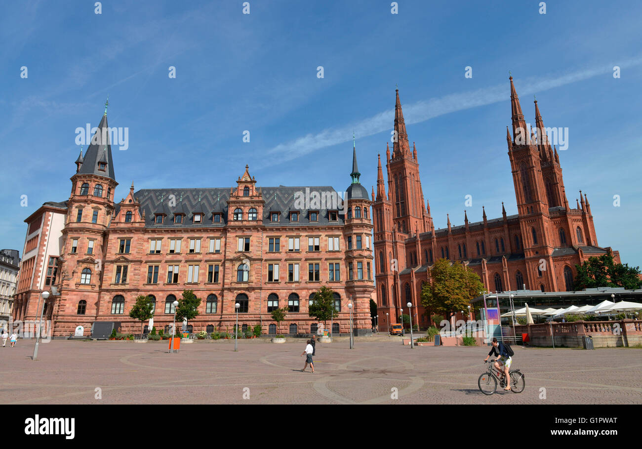 Market church wiesbaden marktkirche hi-res stock photography and images ...