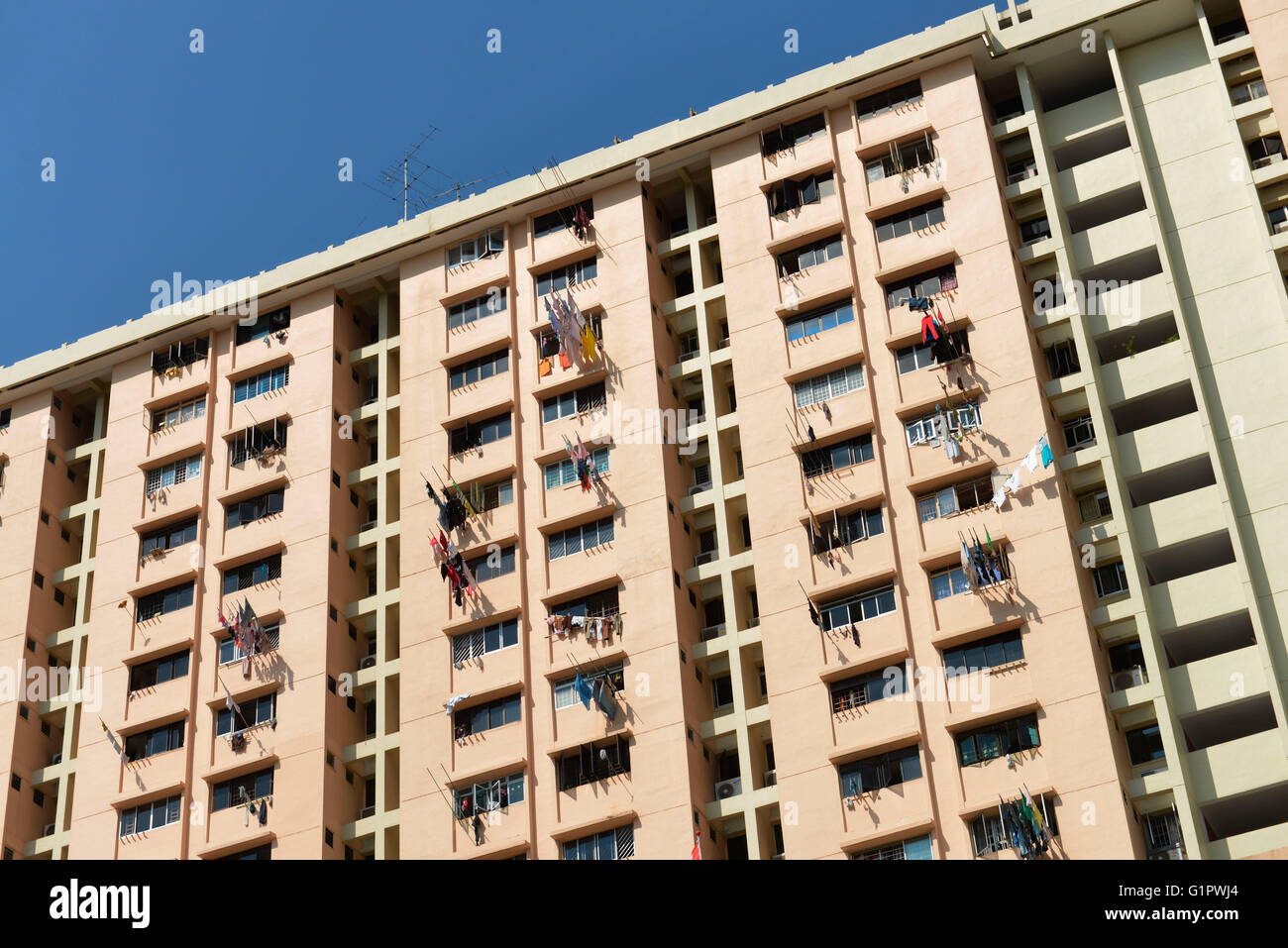 Appartement house, Singapore Stock Photo - Alamy